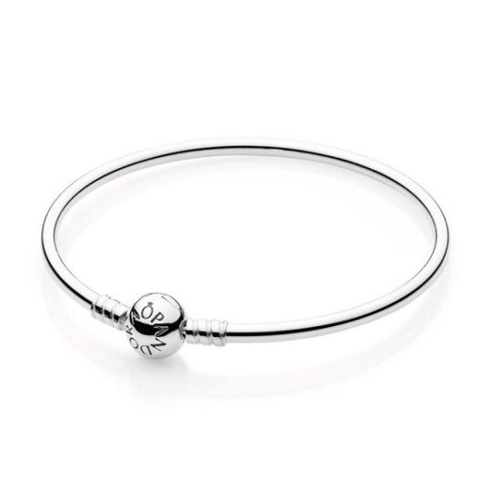 Bangle PANDORA Com Fecho Coração 596268 » LXBOUTIQUE