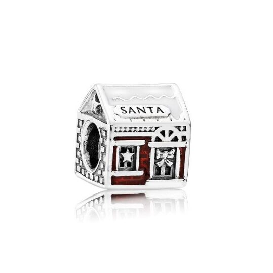 Conta PANDORA Casa do Pai Natal 792003ENMX » LXBOUTIQUE