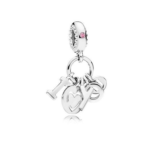 Conta PANDORA Pendente I Love You 796596FPC » LXBOUTIQUE