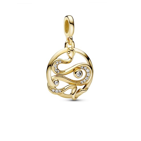 Medalhão PANDORA Me Pavé Snake » LXBOUTIQUE